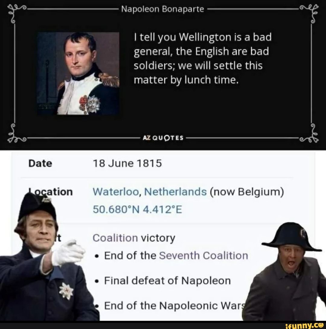 Napoleon Bonaparte Meme