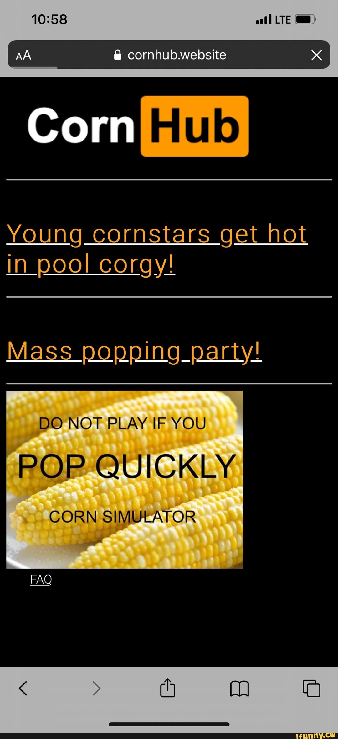 LTE AA @ cornhub.website Corn Hub Young __cornstars get hot in pool ...
