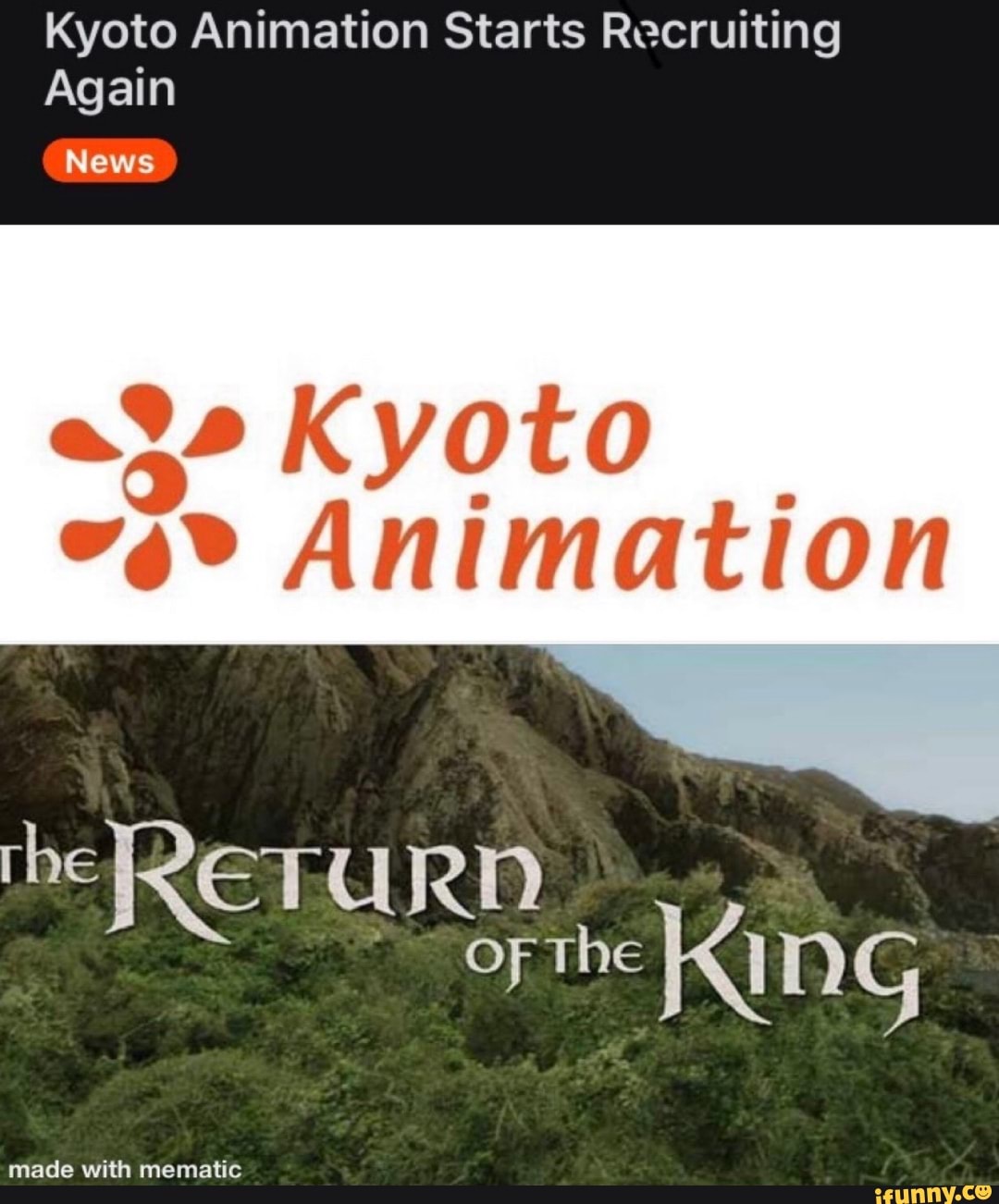 Kyoto Animation Starts Recruiting Again News SIT 4" Animation The Rerur ...
