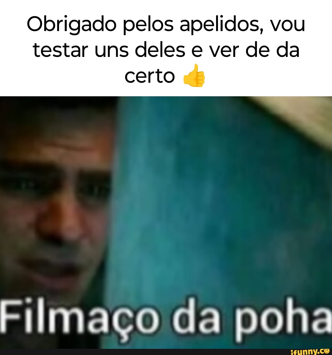 Obrigado pelos apelidos, vou testar uns deles e ver de da certo "ds ...