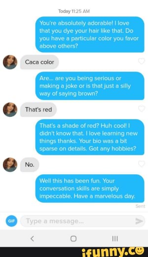 A riveting conversation for sure. Why do people think responses like ...
