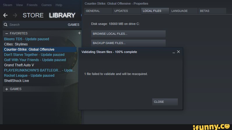 Here is a photo of all the games I have downloaded. Here is also the error message i get when I ...