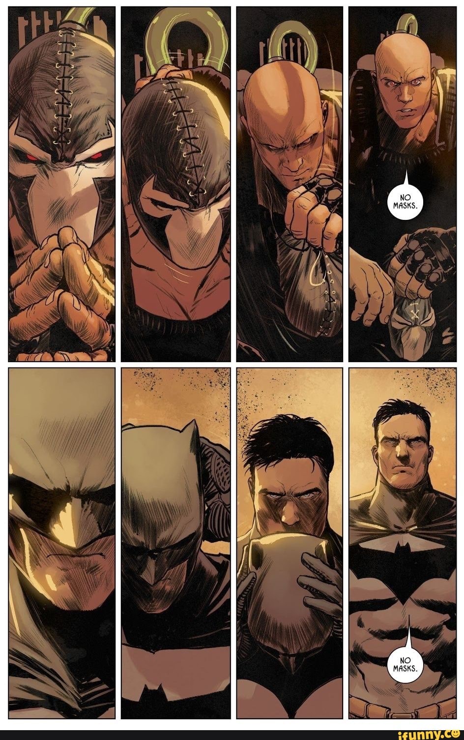 Bane Batman Cartoon Mask