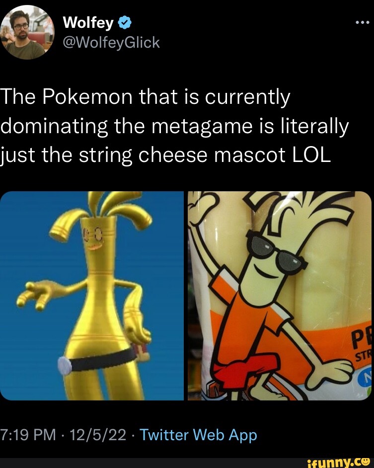 \ Wolfey @ @WolfeyGlick The Pokemon that dominating the me just the ...