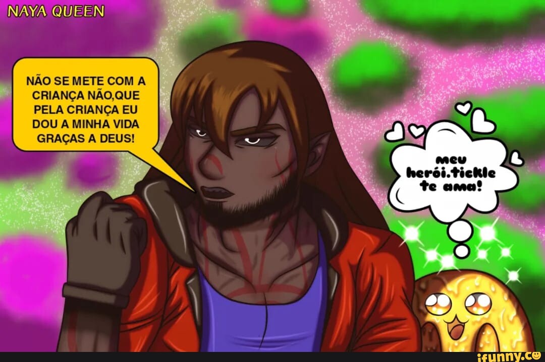 NAYA QUEEN NÃO SE METE COM A CRIANÇA NÃO,QUE PELA CRIANÇA EU DOU A ...