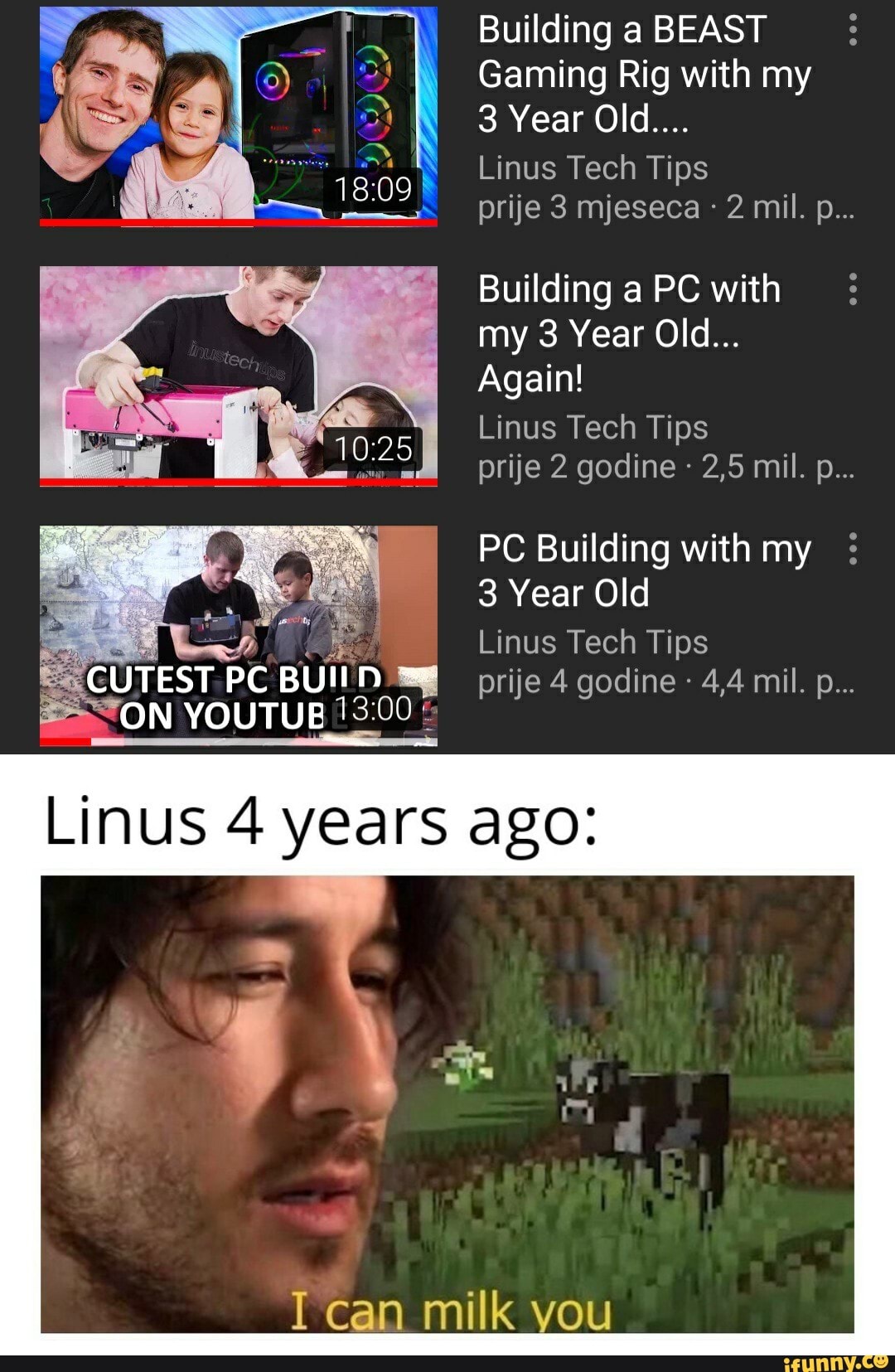 Building a BEAST Gaming Rig with my 3 Year Old.... Linus Tech Tips ...