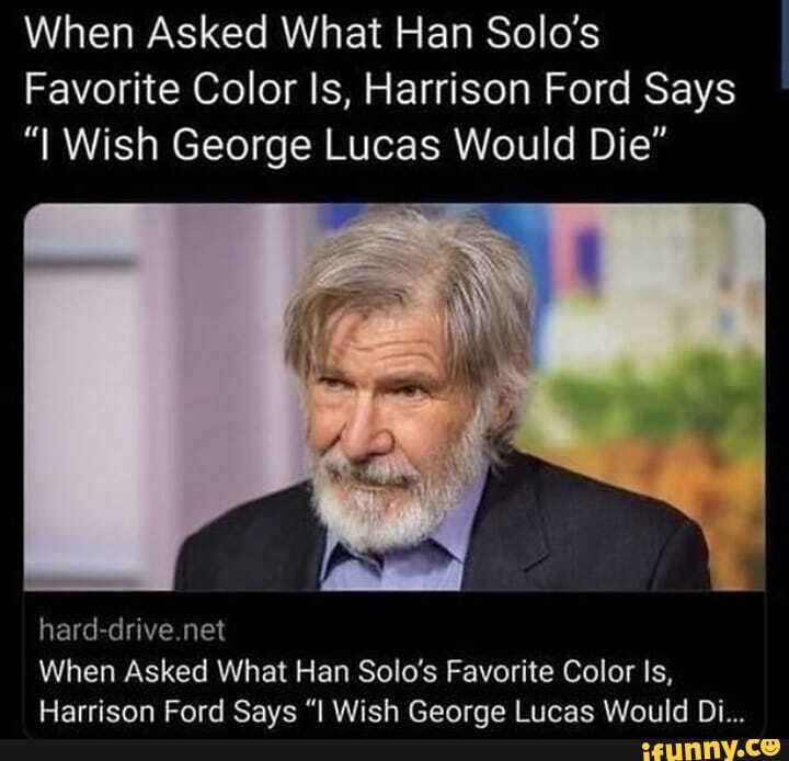Harrison Ford Car Meme